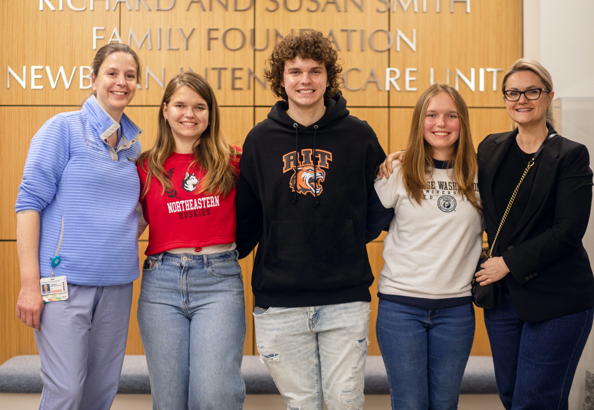 Triple the love: BWH nurse and her triplets return to Brigham NICU for ...